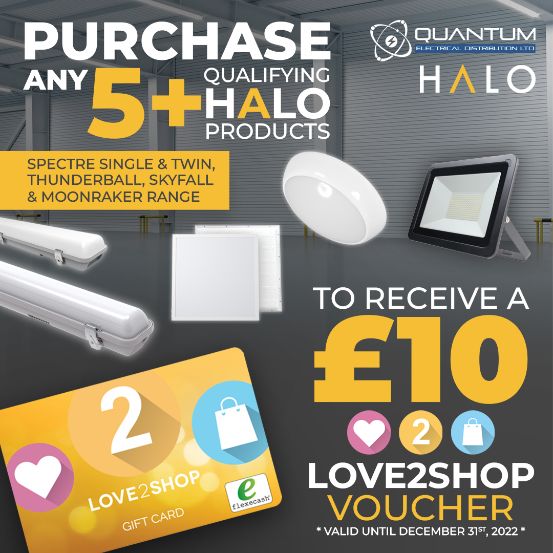 HALO, the future of energy efficient lighting | Love2Shop giveaway ...