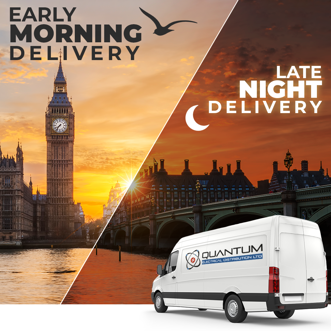 Early Morning/Late Night Delivery | For your around the clock needs – Quantum Electrical ...