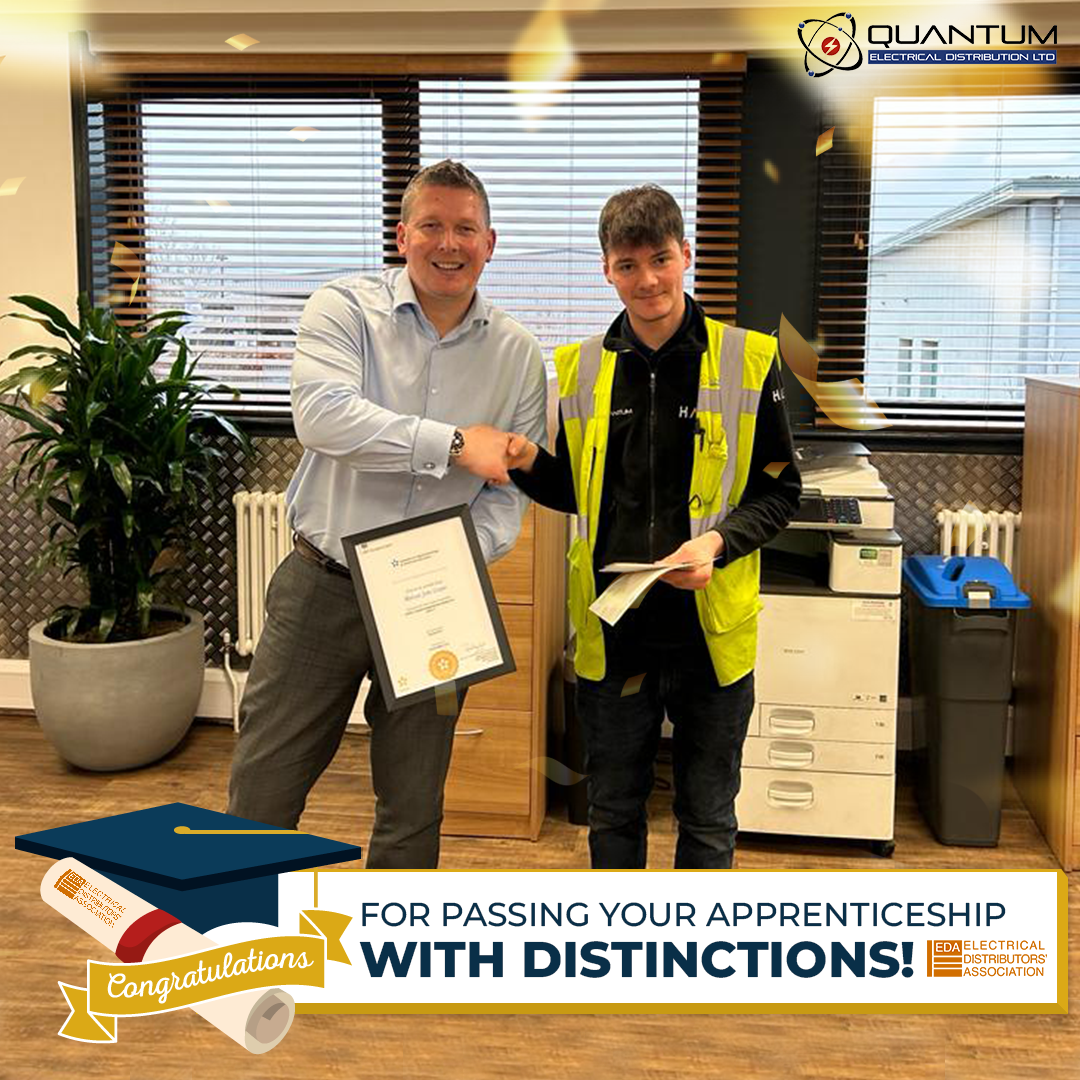 An EDA certification with flying colours – Quantum Electrical Distribution