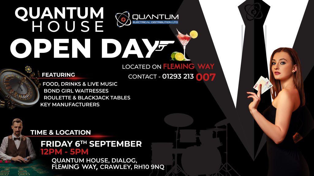A Day to Remember: Quantum's James Bond-Themed Open Day! – Quantum Electrical Distribution
