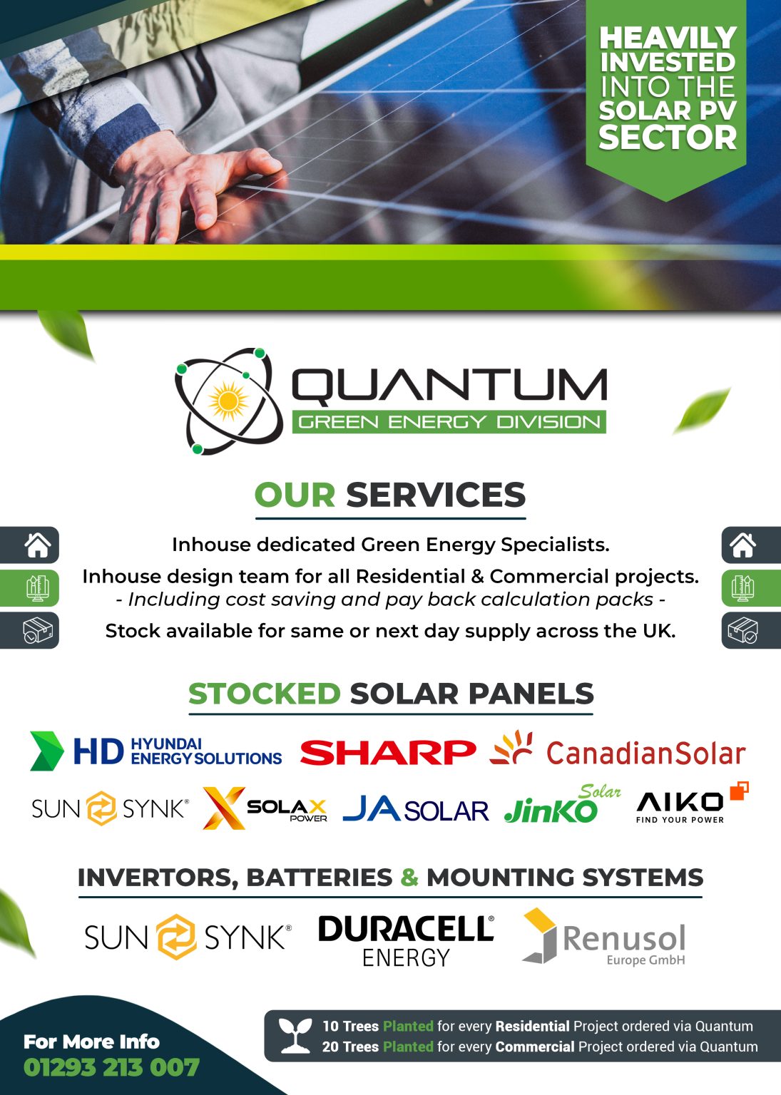Introducing Quantum Green Energy Division! – Quantum Electrical Distribution